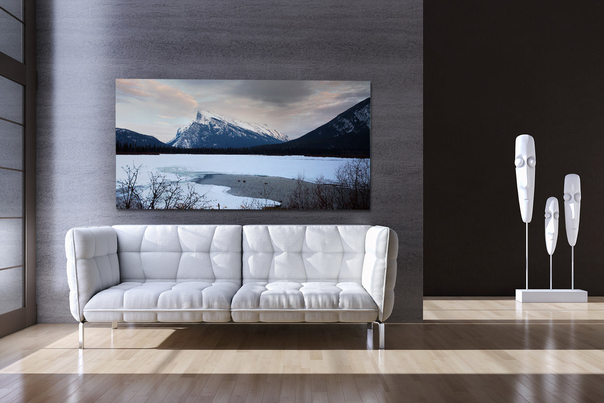 Rundle Sunset | Canadian Rockies Art Print | J² Studios