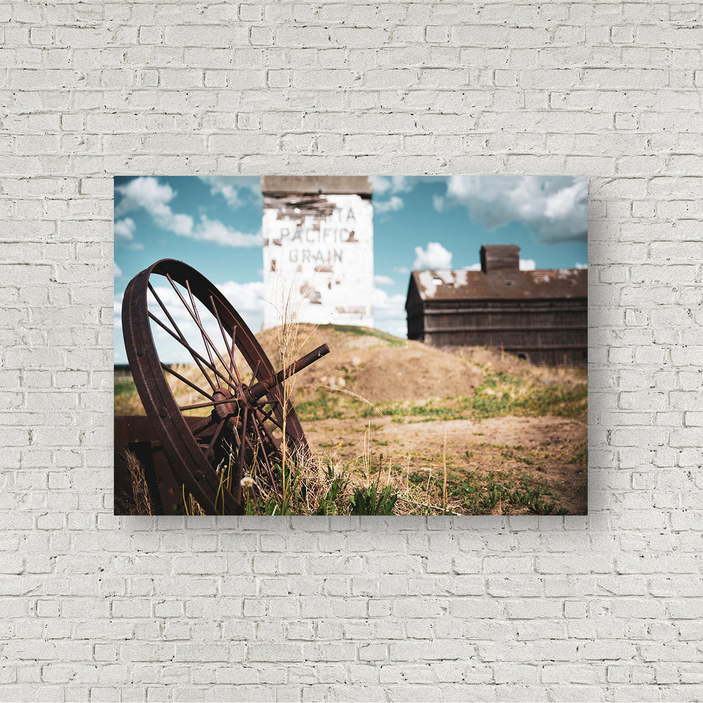 Prairie Rust & Prairie Dust | Canadian Prairies Art Print | J² Studios