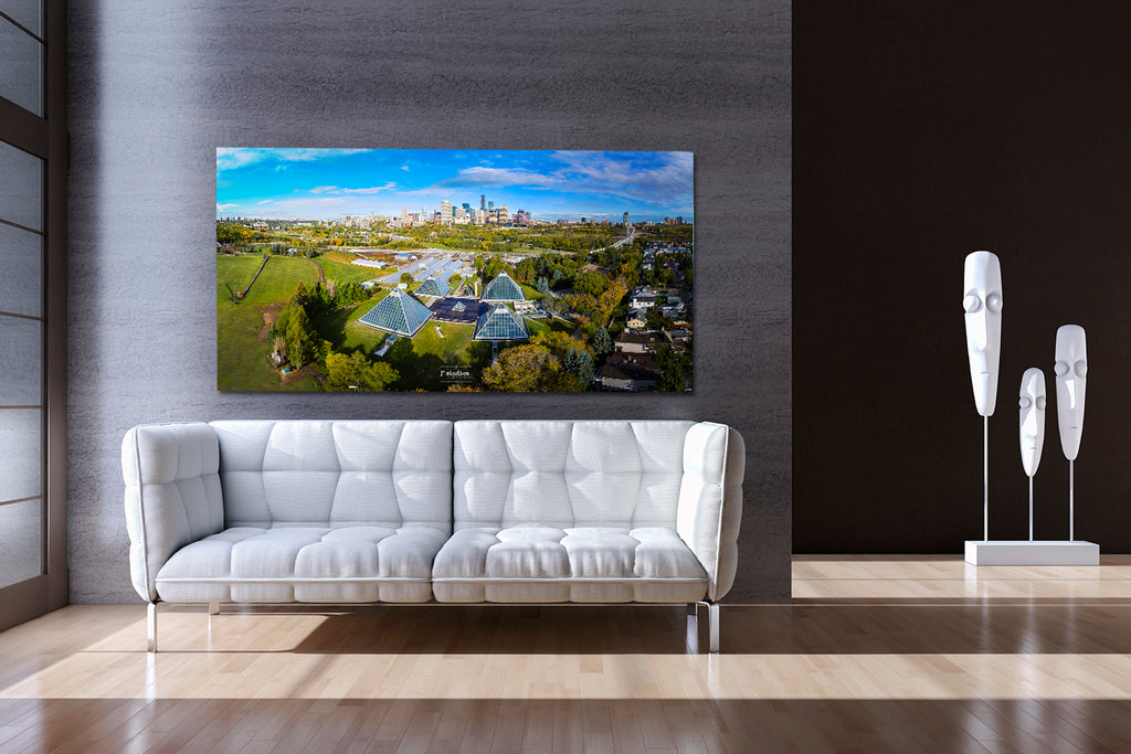 Great Pyramids of Edmonton | City Skyline Art Print | J² Studios