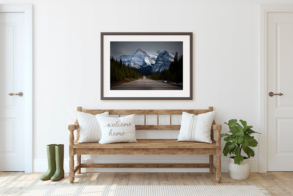 The Approach | Canadian Rockies Print| J² Studios