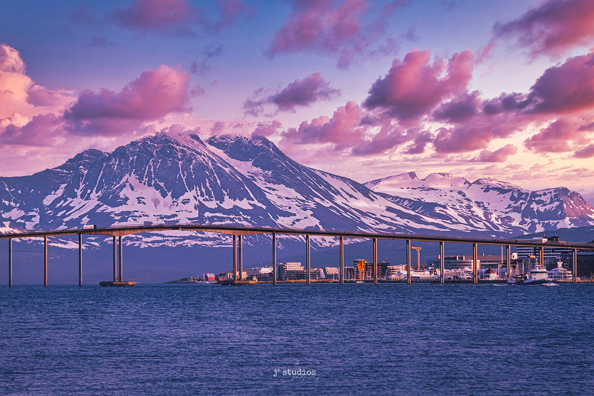 Twilight in Tromso | Peaceful Art Prints of Europe | J² Studios Photography